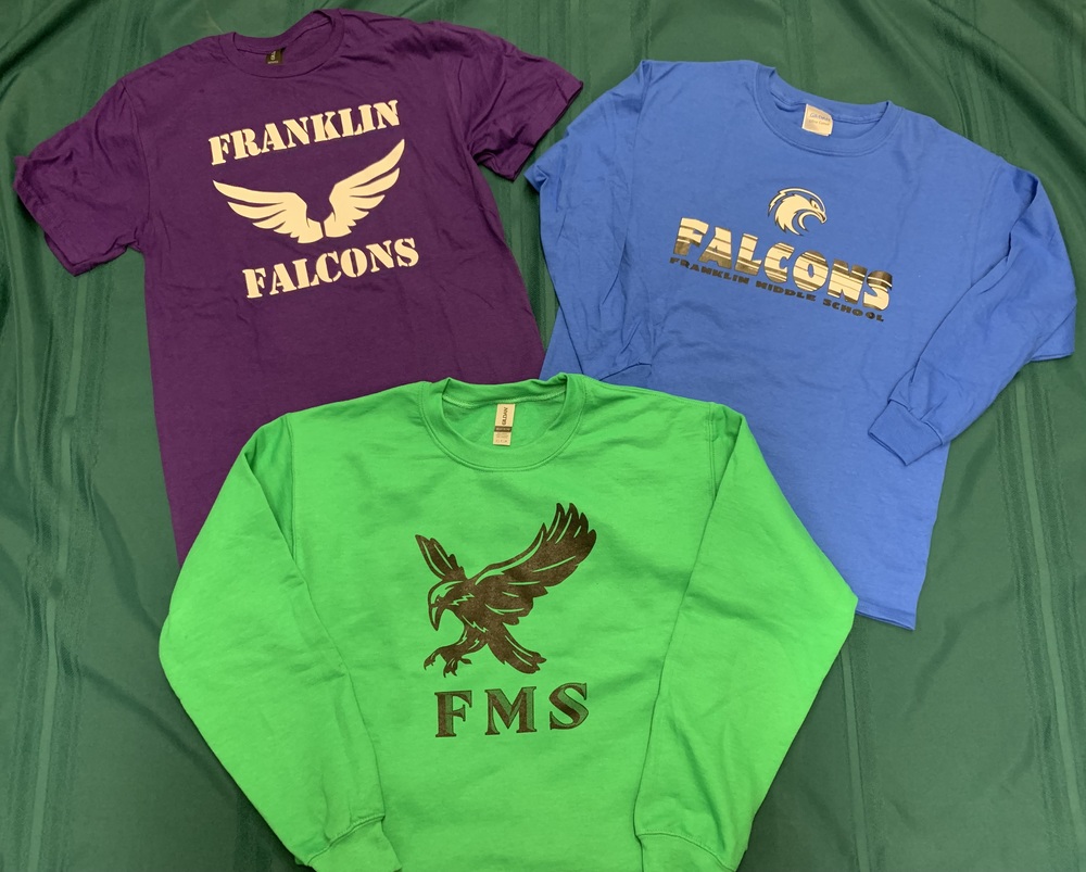 New FMS Falcon apparel is available! | Franklin Middle School