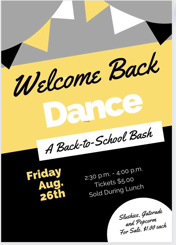 Welcome Back to School Dance | Lincoln Magnet School