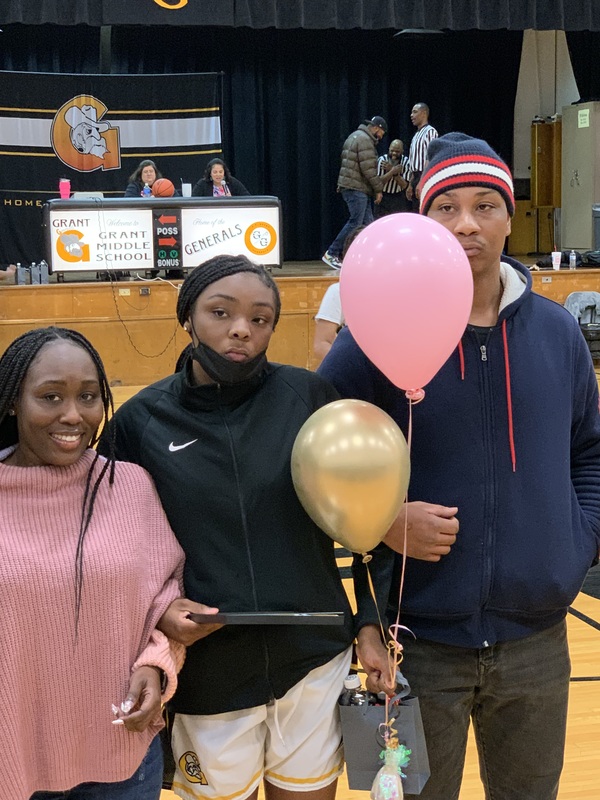Girls Basketball 8th Grade Night | Grant Middle School