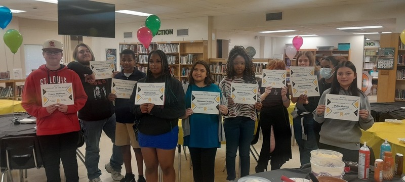 Students of the Month | Grant Middle School